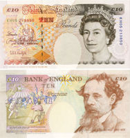 £10 (Ten Pound) Notes