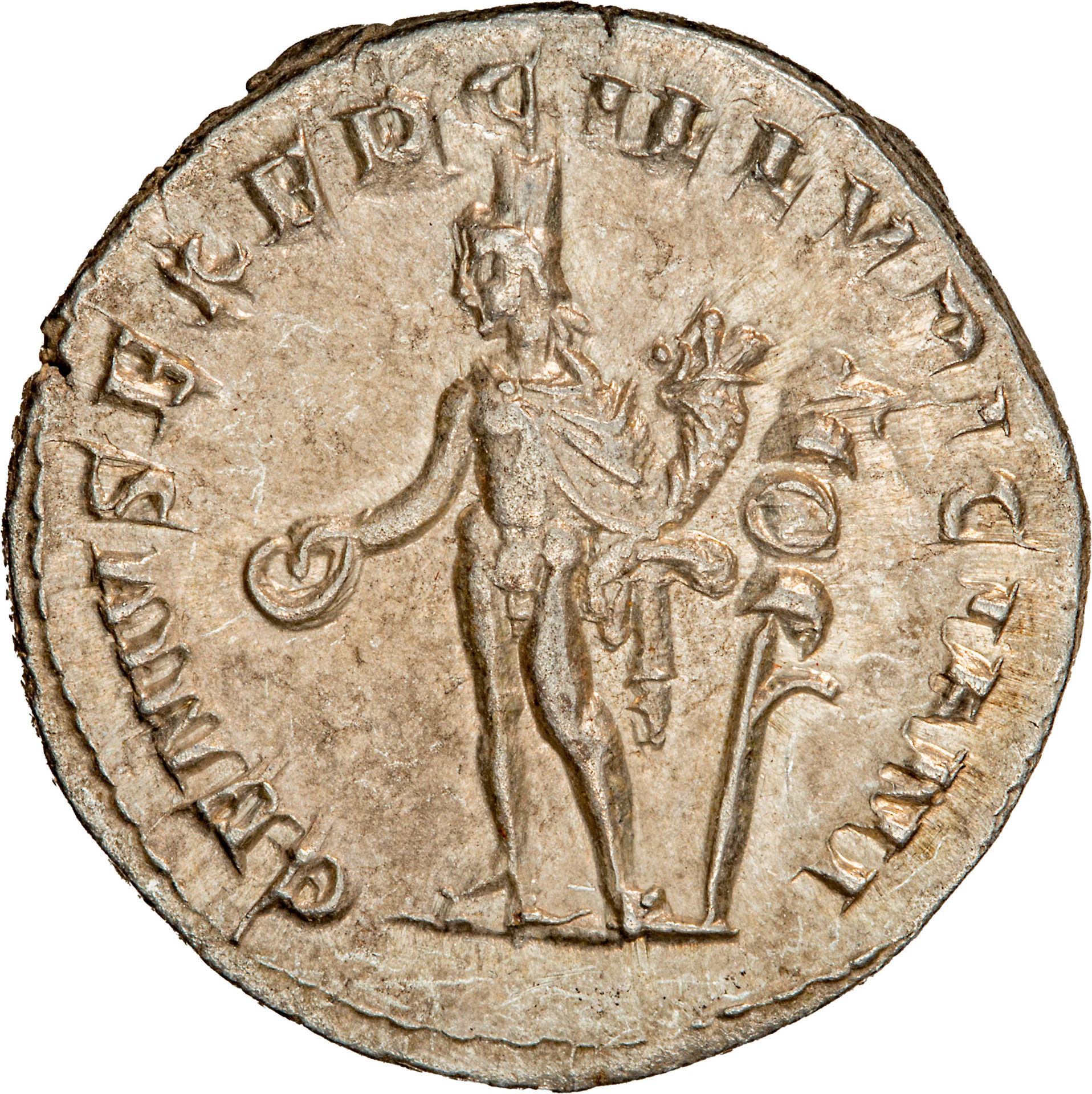 Trajan Decius Silver Ant EF