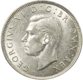 George VI 1942 Florin Uncirculated