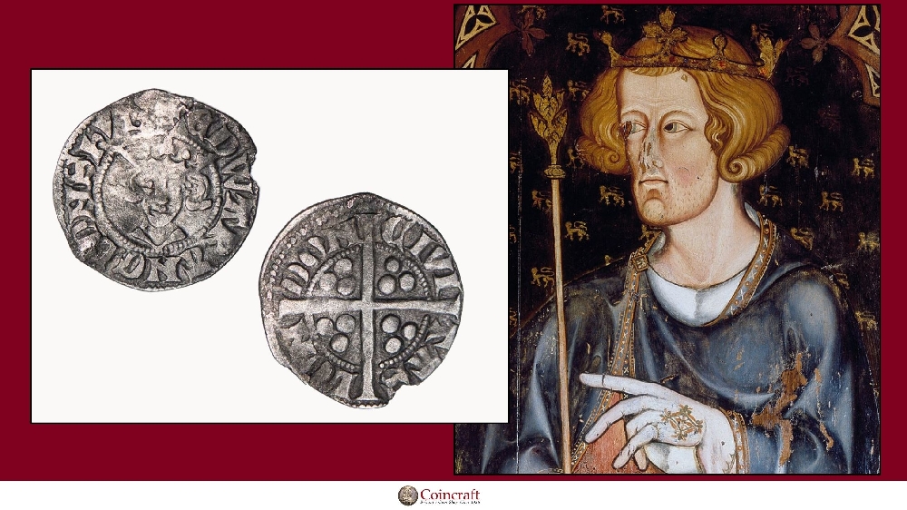 British Penny Dedicated to former King Edward II of England